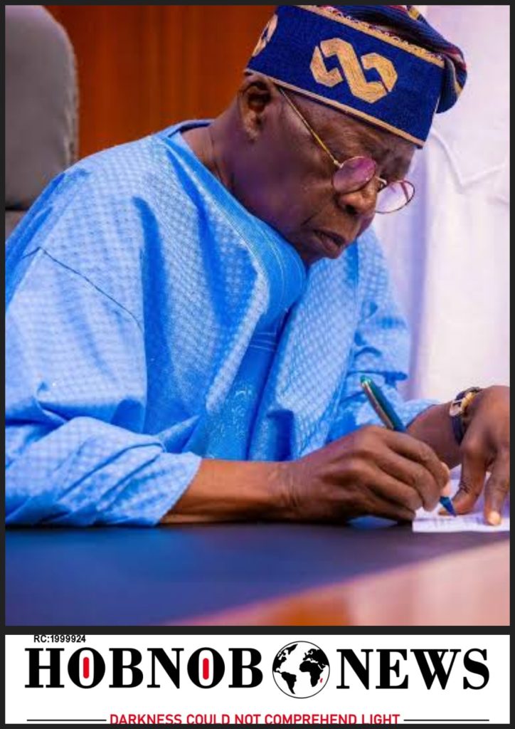 President Tinubu Signs Electricity Amendment Bill Into Law - Hob Nob News