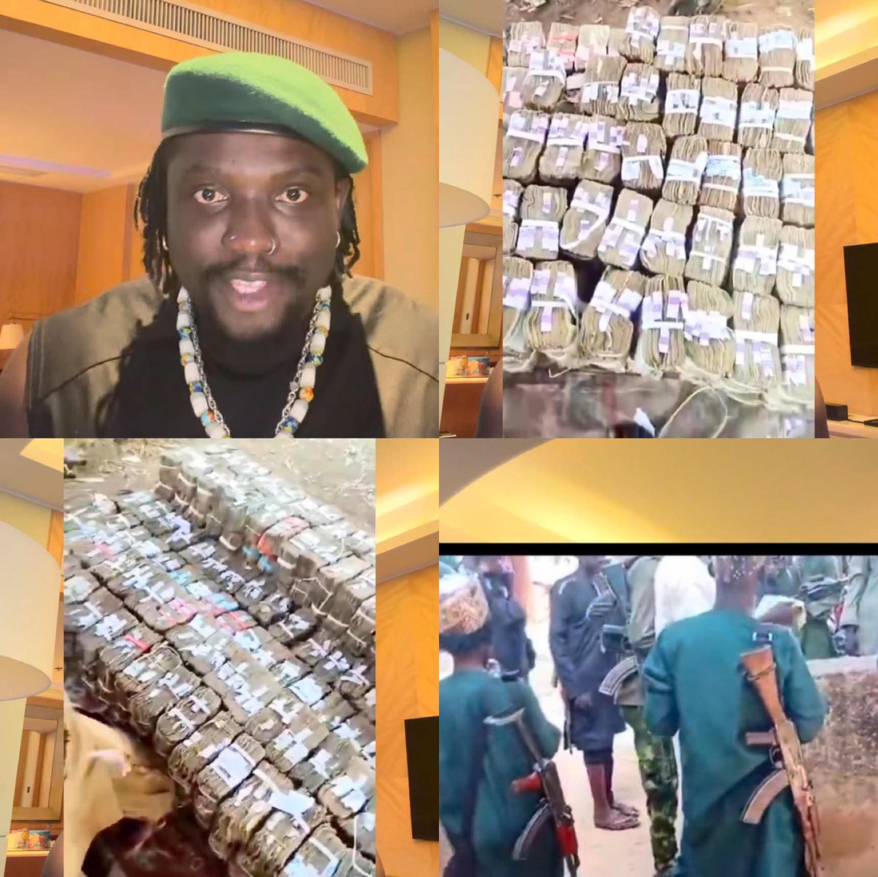 Viral Videos Shared by VeryDarkMan Show Alleged Bandit Cash Display ...